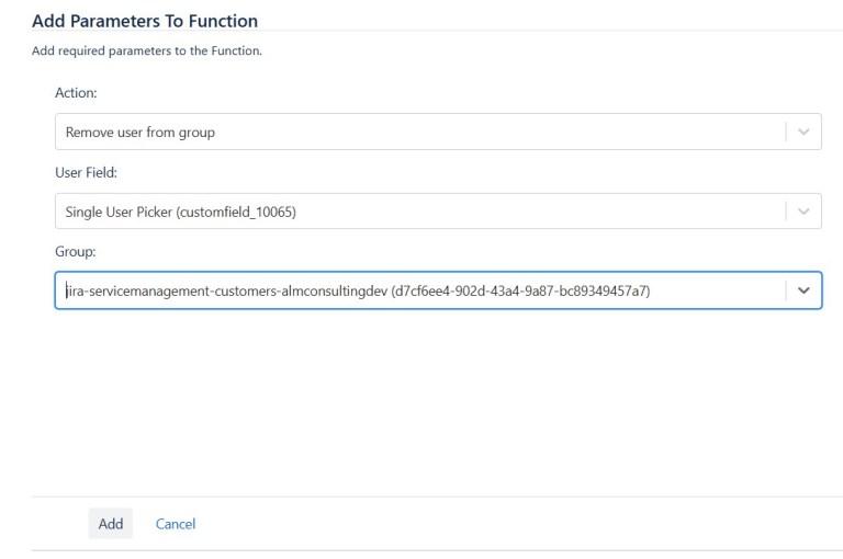 User Permissions POST Functions – ALM Consulting Ltd